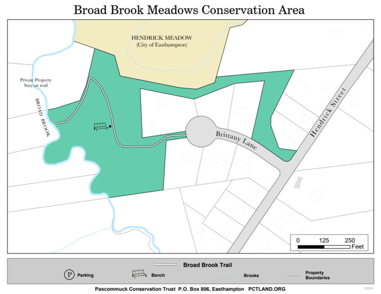 Broad Brook Meadows Trail Map - The Pascommuck Conservation Trust